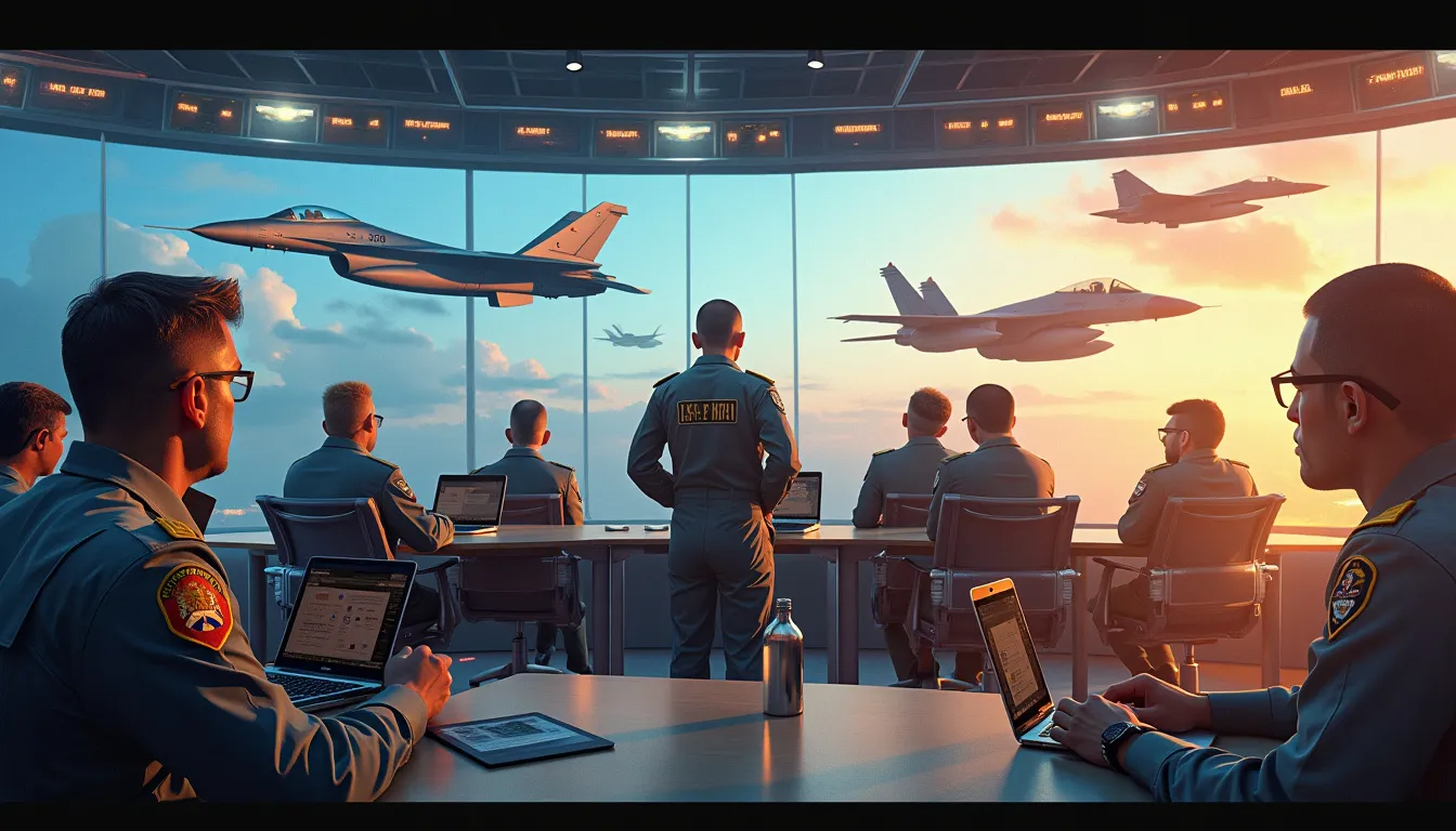 Cómo se entrenan los pilotos de combate: Un vistazo al proceso de formación.